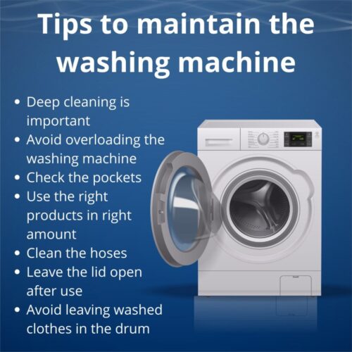 TOP TIPS FOR WASHING MACHINE MAINTENANCE - Dp Electric